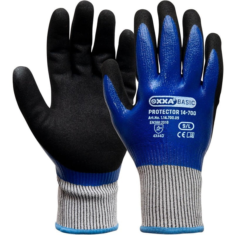 Manusi OXXA Protector 14-700 , taiere D, imersie completa nitril ...